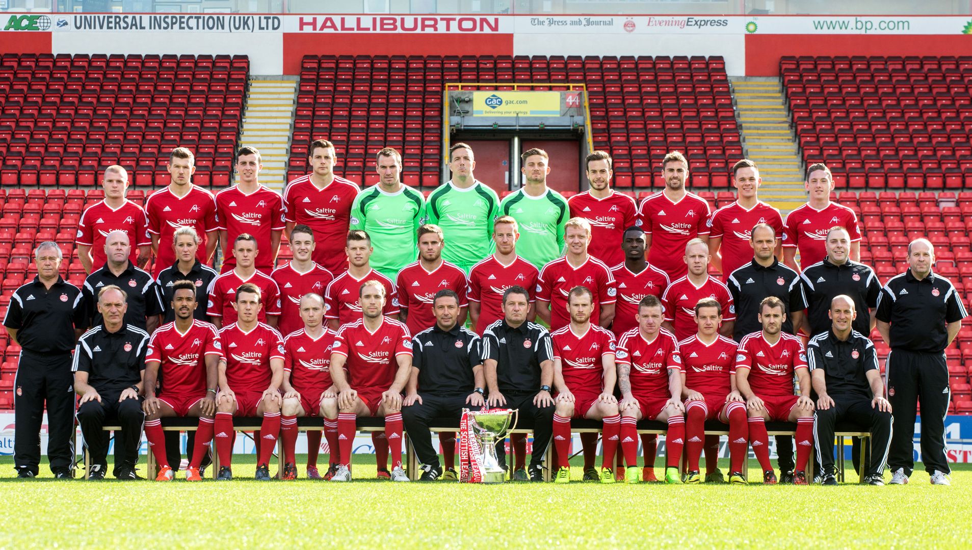 Aberdeen FC | 2014-15 Team Photo
