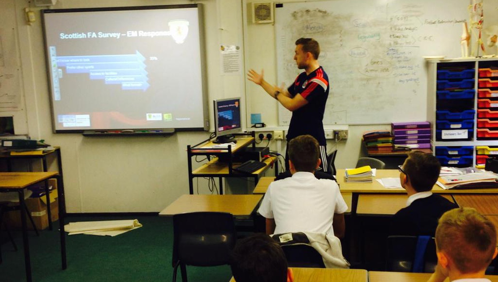 Aberdeen FC | St Machar Academy Kids Experience Cultural Awareness Workshop