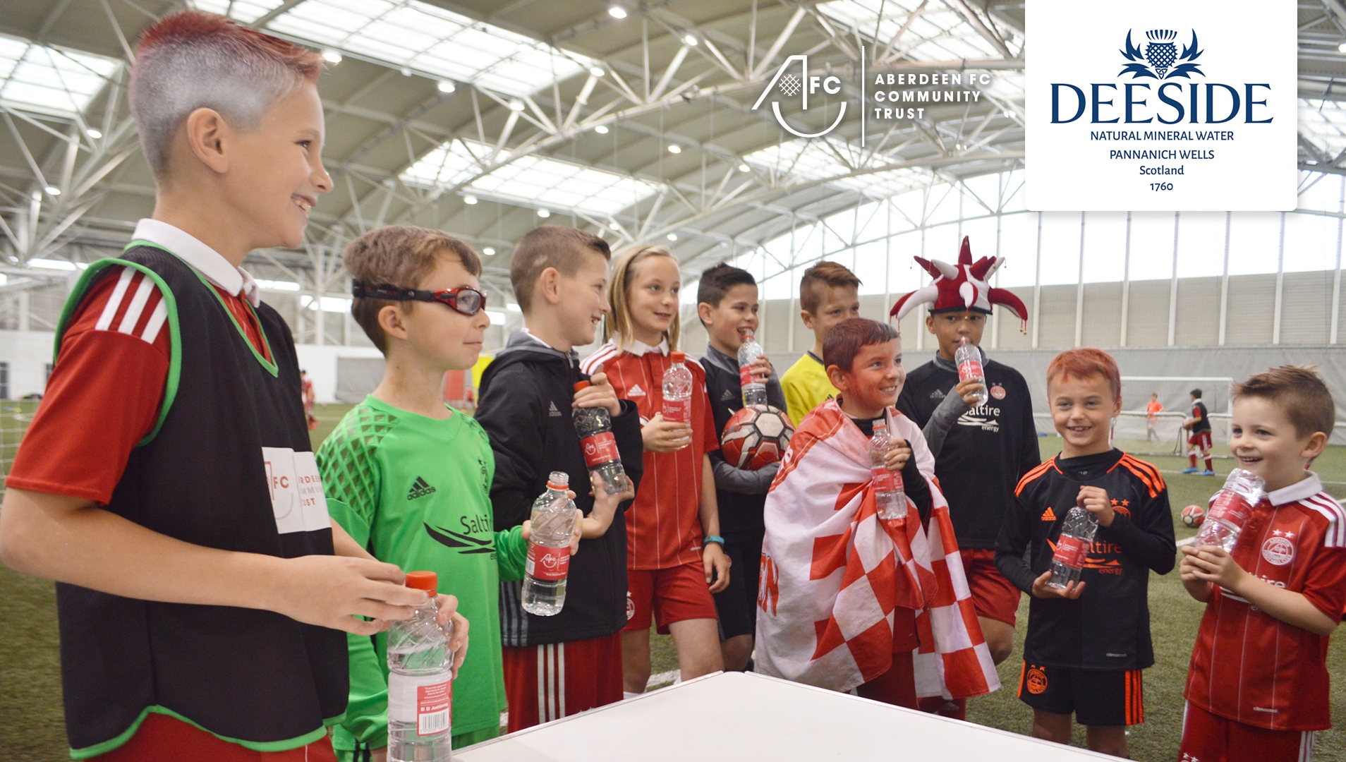 Aberdeen FC | Deeside Water Keeps AFCCT Hydrated!