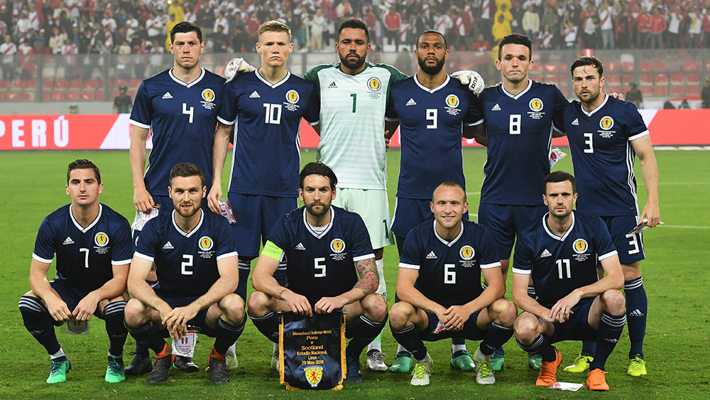 Aberdeen FC - Dons represented in Scotland friendly