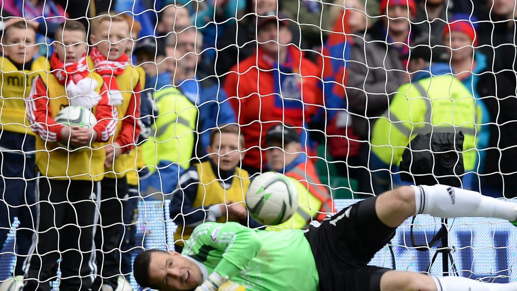 Aberdeen FC - 2014 | A view from behind the goals