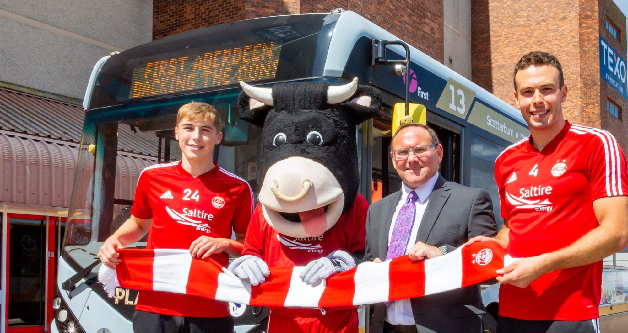 Aberdeen FC | First Bus Matchday Travel Offer