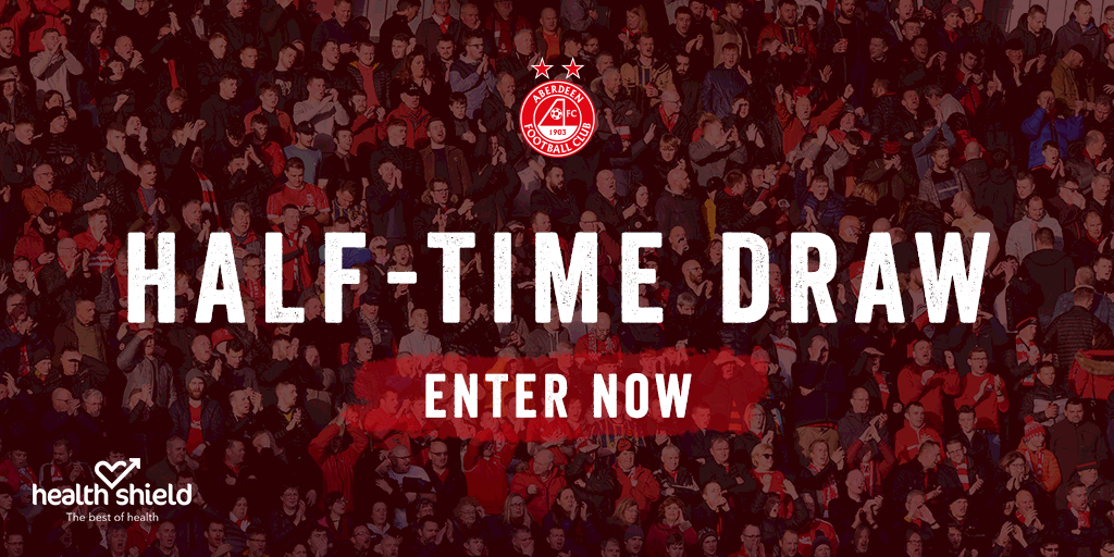 Aberdeen FC | Enter the Half-Time Draw!