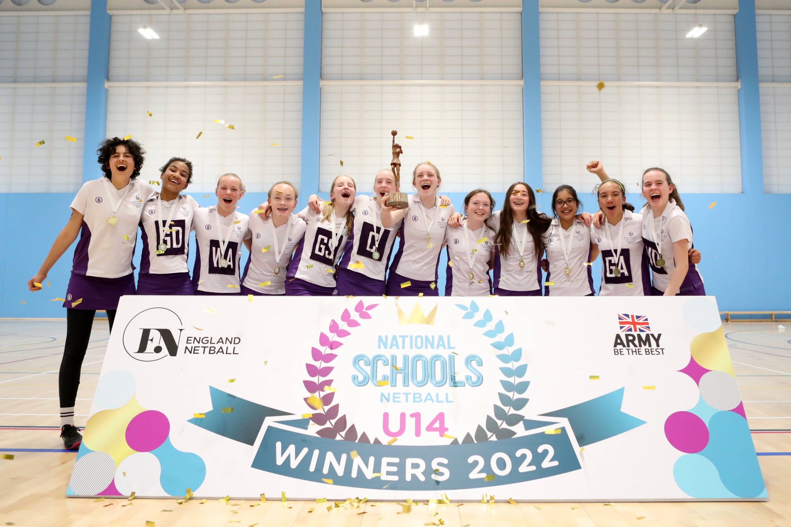 England Netball | Putney High School (U14) & Cheadle Hulme (U16) win ...