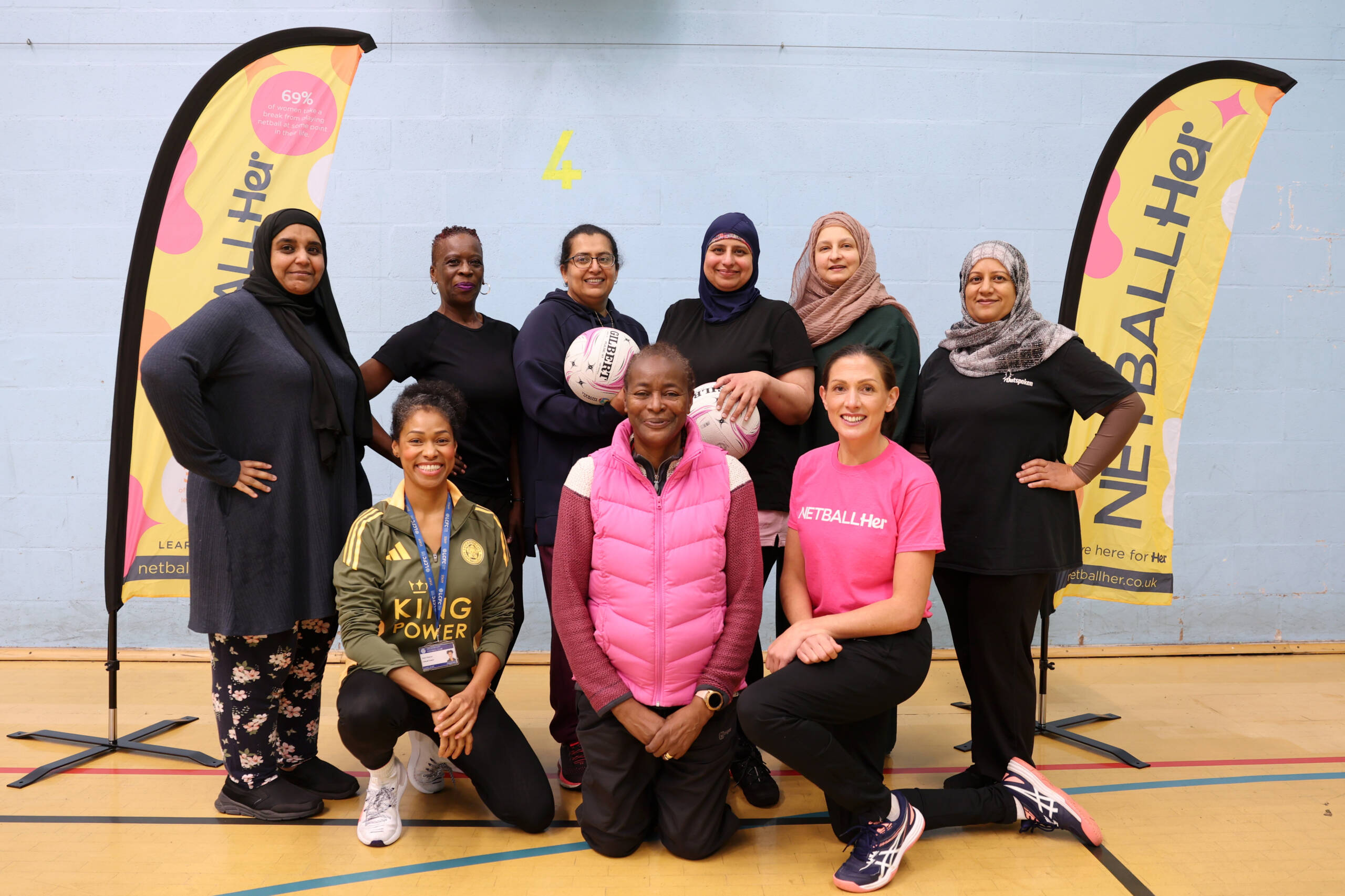 England Netball | NETBALLHer pilot programme empowers women ...