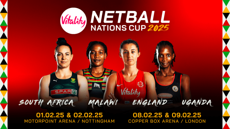 England Netball | Vitality Netball Nations Cup to be played between England, Malawi, South ...