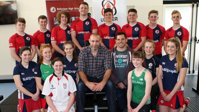 Irish Rugby | Ulster Support Opening Of New Ballyclare HS Gym