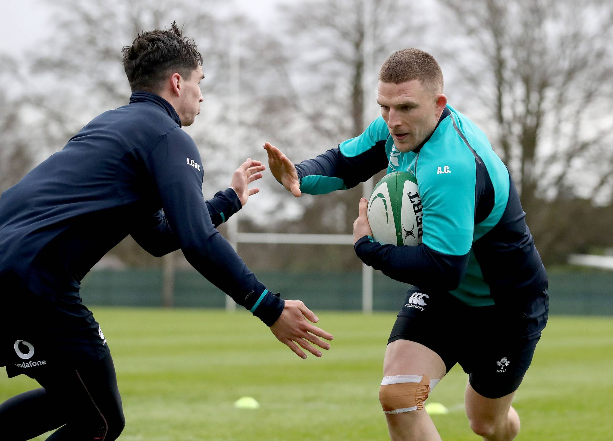 Irish Rugby | Ireland Training At Carton House Ahead Of Third Round ...