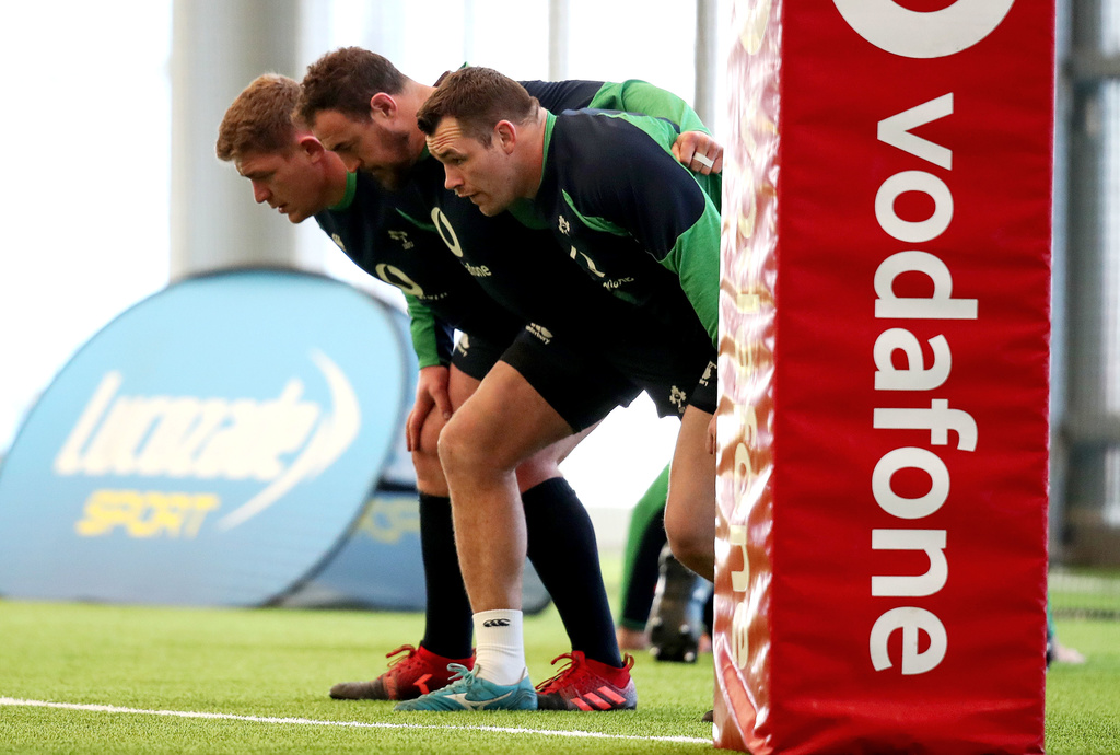 Irish Rugby | Ireland Training Session Ahead Of Wales