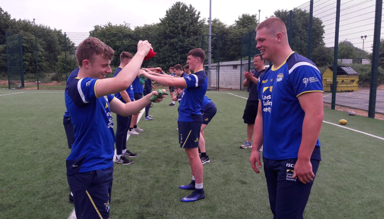 Rhinos players giving back to community game - Leeds Rhinos Foundation