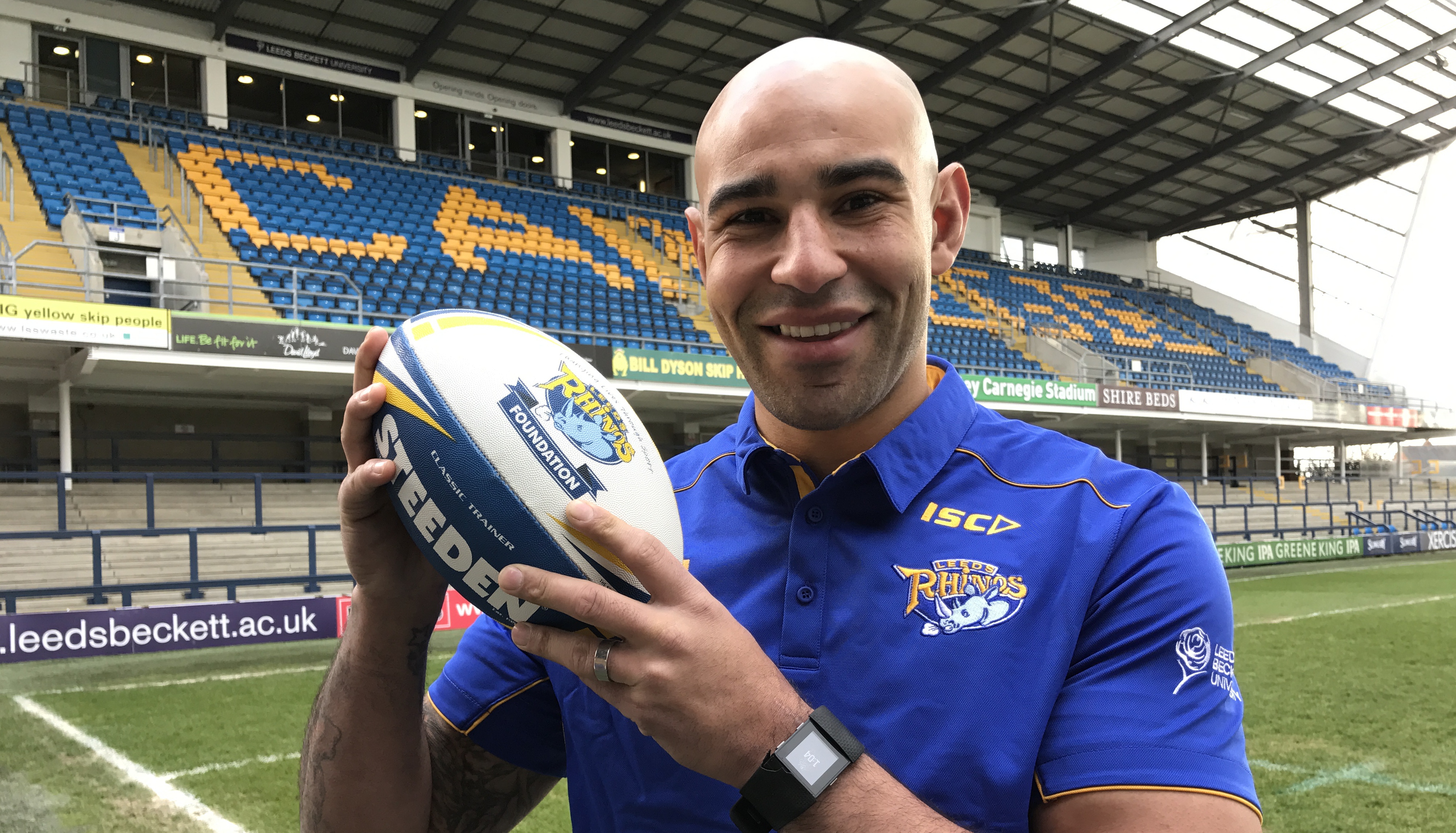 Put your skills to the test with Rhinos legend Chev Walker - Leeds ...