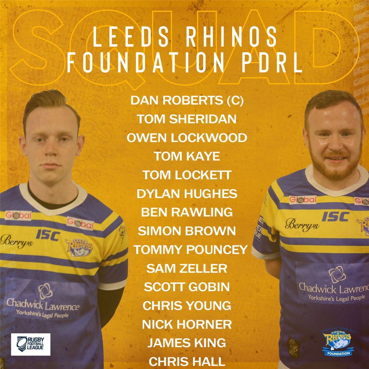 Rhinos return to full strength for PDRL Finals Day - Leeds Rhinos ...