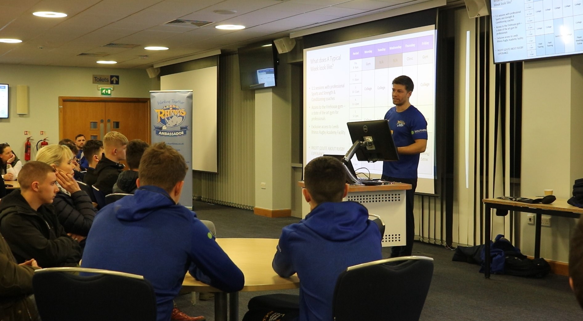 Hardy delighted with progress made by Leeds Rhinos Development Academy ...