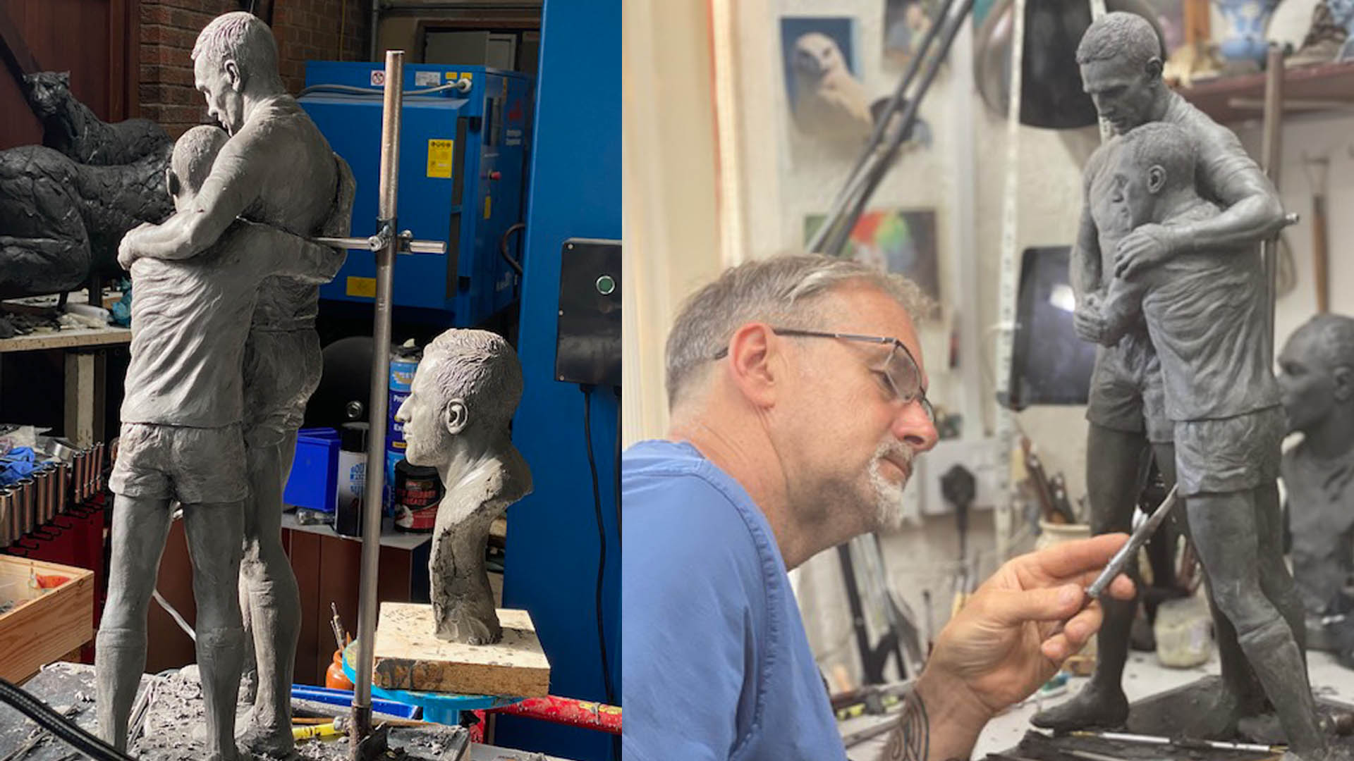 Plans for Burrow and Sinfield statue revealed - Leeds Rhinos Foundation