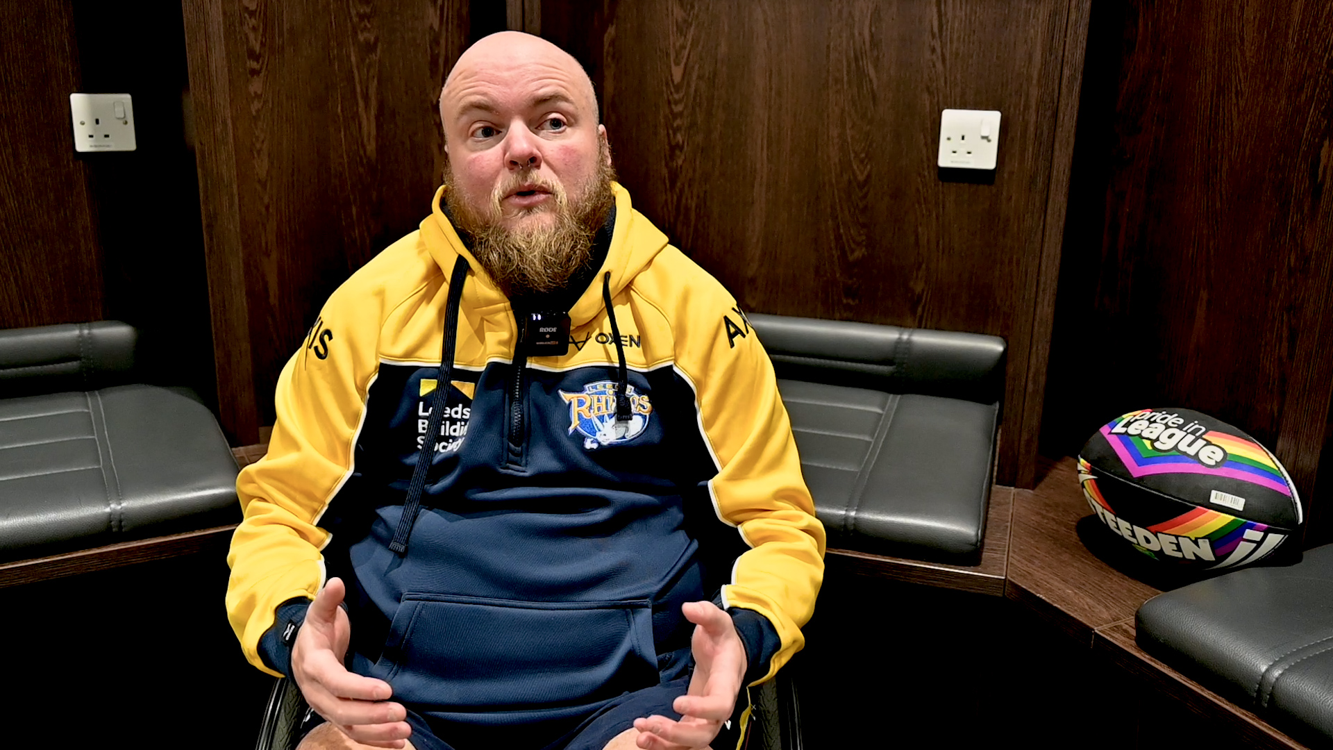 Wheelchair Rugby brings everyone together says Smith - Leeds Rhinos ...