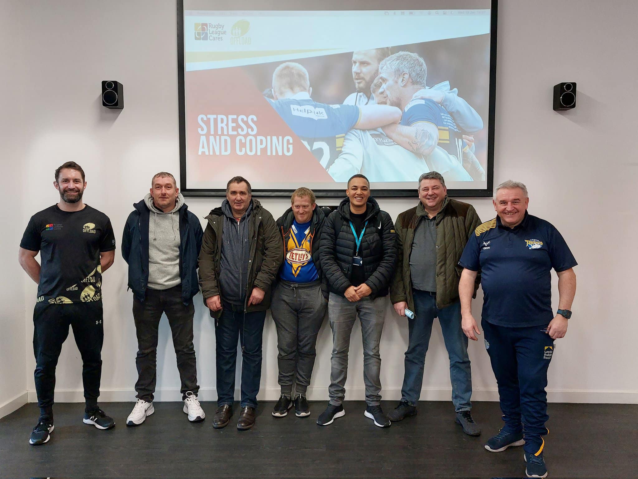 Rugby League Cares and Leeds Rhinos Foundation join forces to help men ...