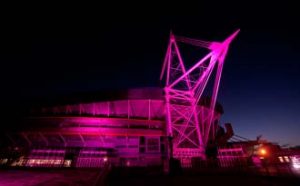 Principality Stadium | Millennium Stadium turns pink