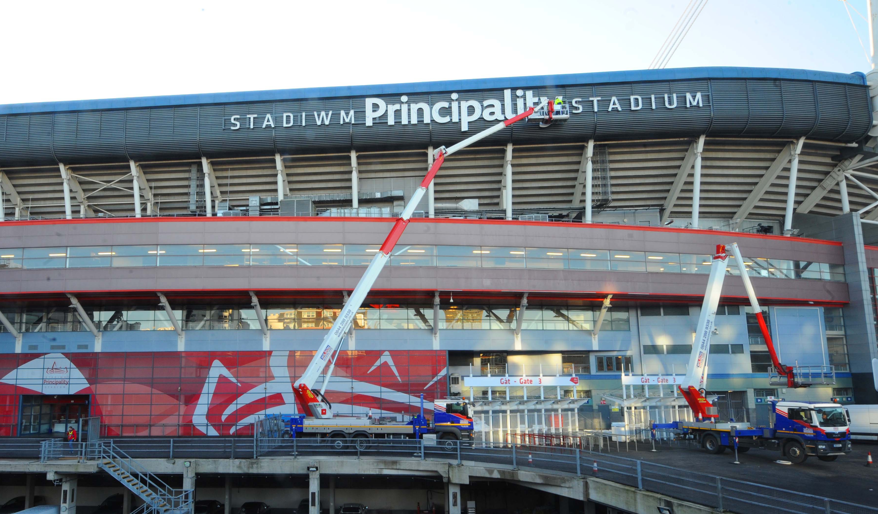 Principality Stadium | Final prep for big switch on at Principality Stadium