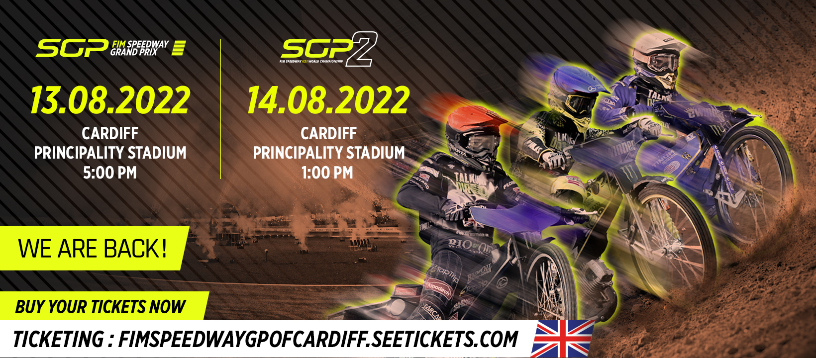 Principality Stadium | FIM Speedway is back to celebrate their 20th ...