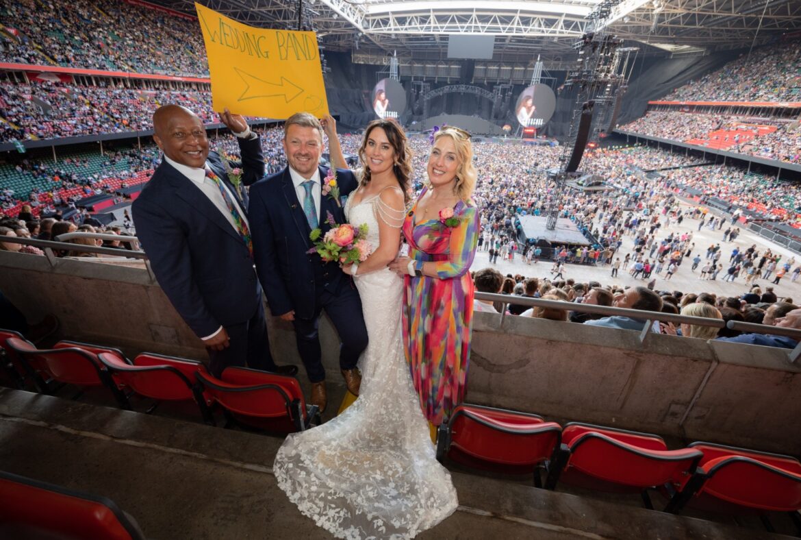 Principality Stadium | The worlds biggest wedding party at Principality ...