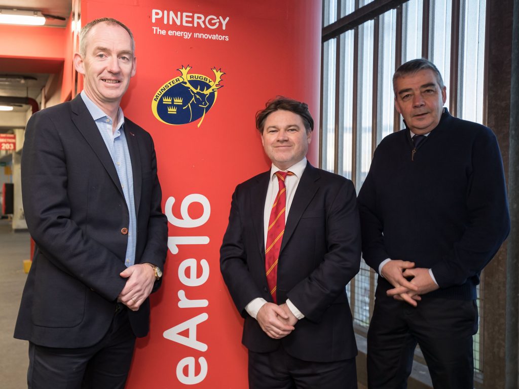 Munster Rugby | PINERGY Extends Energy Partnership With Munster Rugby