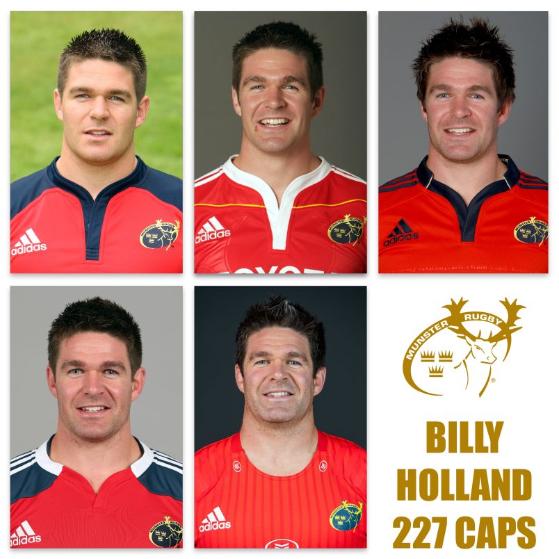 Munster Rugby | Munster 200 Club | Billy Holland