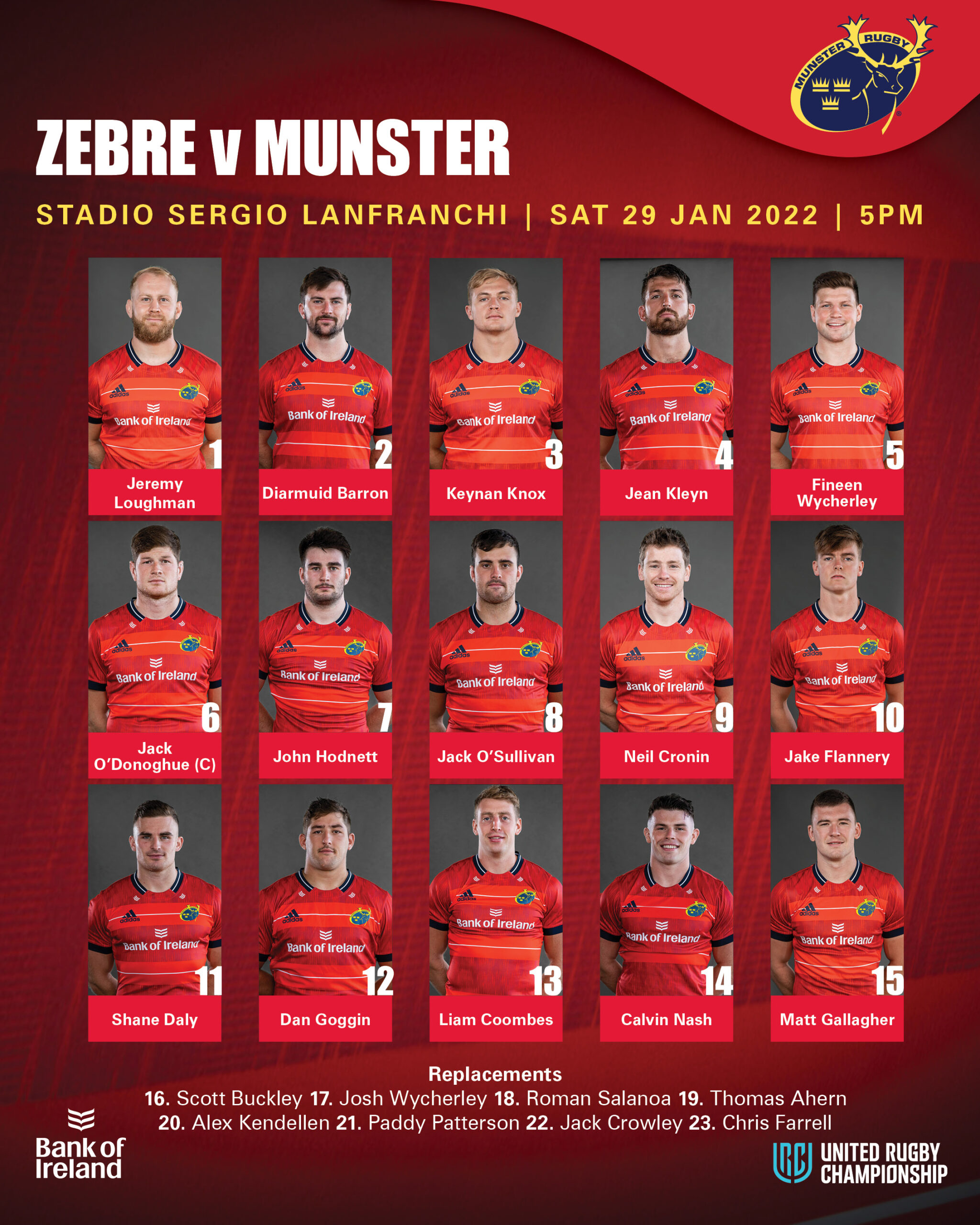 Munster Rugby | Report | Munster Claim Bonus Point Victory In Italy