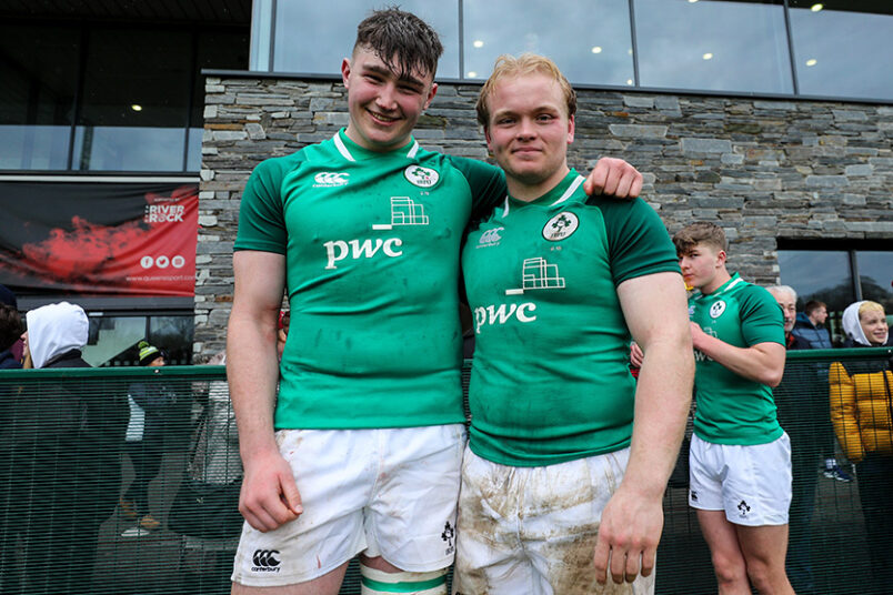 Munster Rugby | Ruadhan Quinn and Conall Henchy celebrate after the ...
