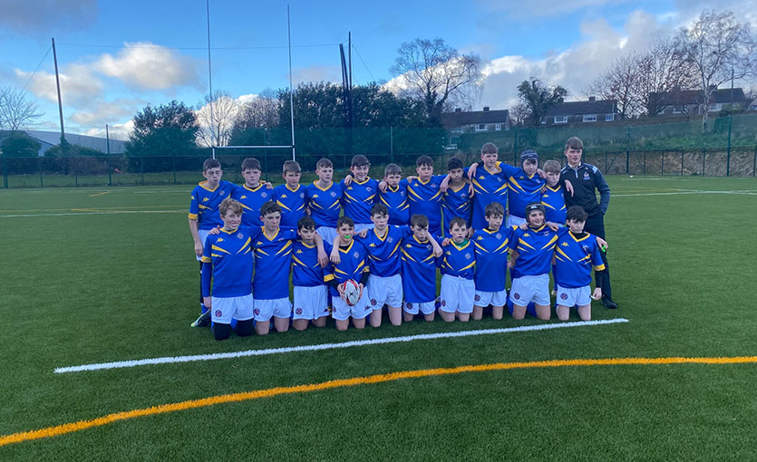Munster Domestic Rugby Cbs Thurles Celebrate First Ever Rugby Game