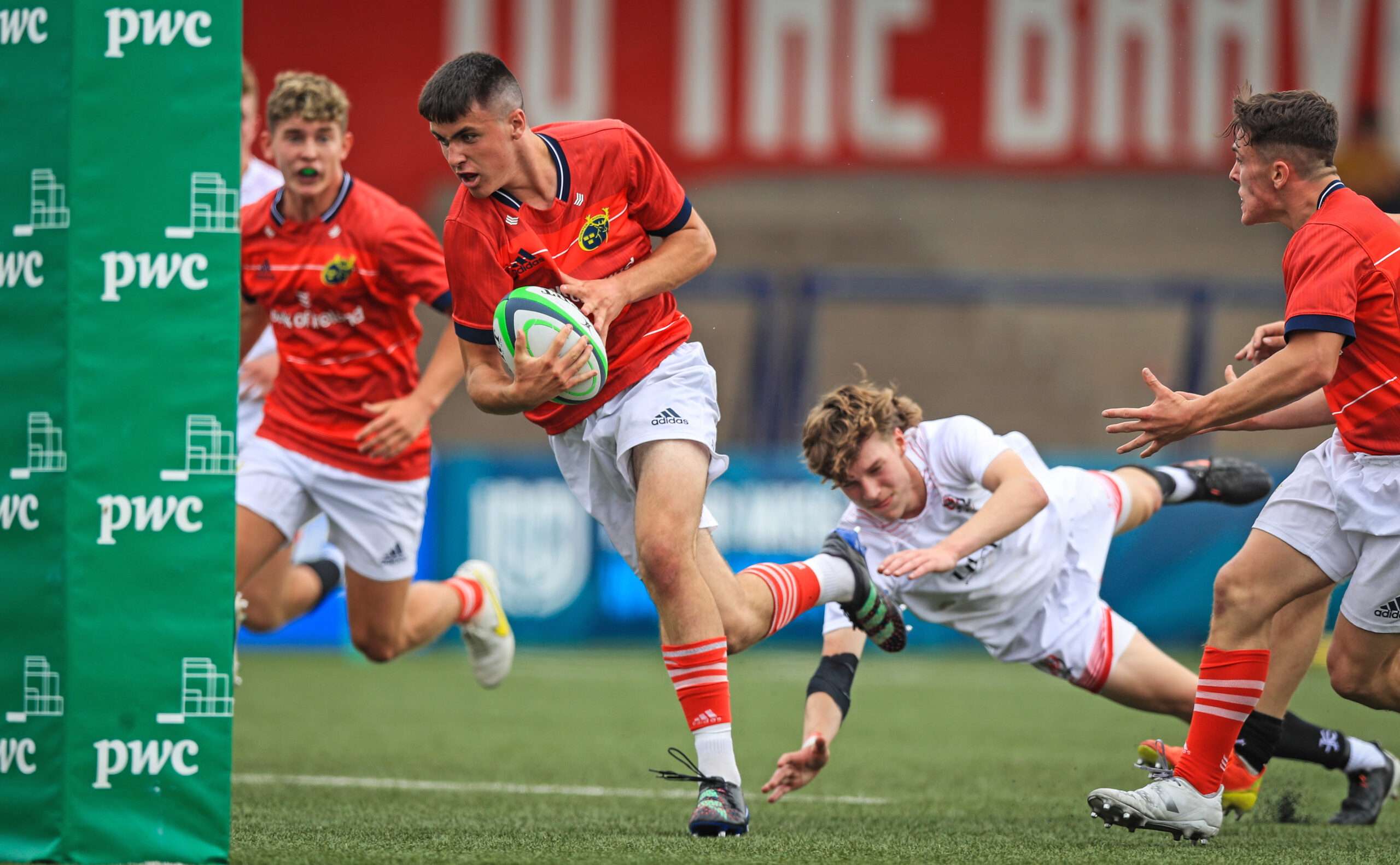 Munster Rugby | Dylan Hicks scores a try 28/8/2022