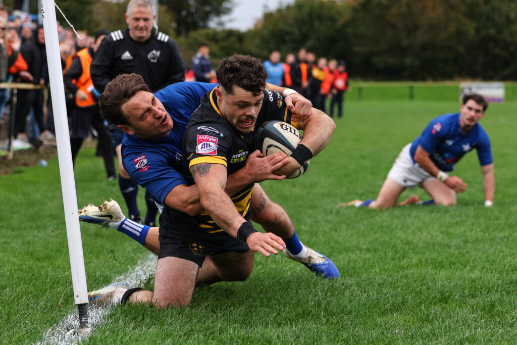 Munster Rugby | Hubert Gilvarry scores his side’s first try despite ...