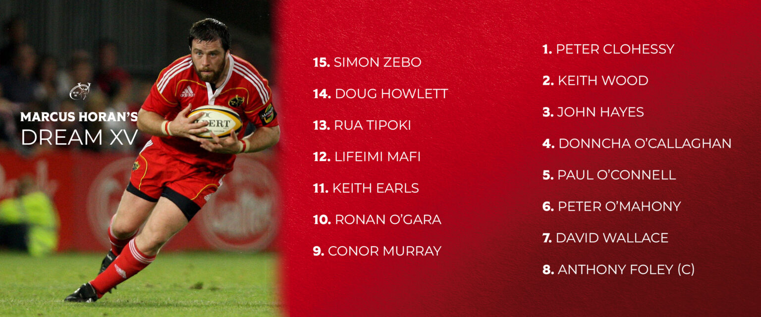 Munster Rugby | Dream XV | Marcus Horan