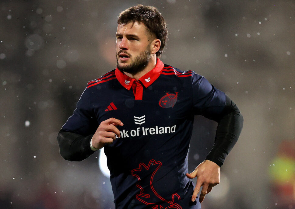 Munster Rugby | Alex Nankivell during the warm-up 2/1/2026