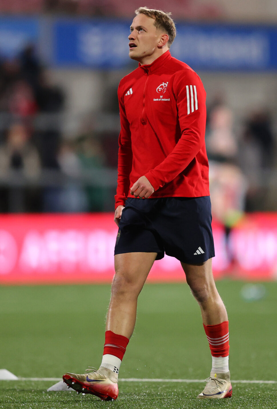 Munster Rugby | Mike Haley during the warm-up 2/1/2026