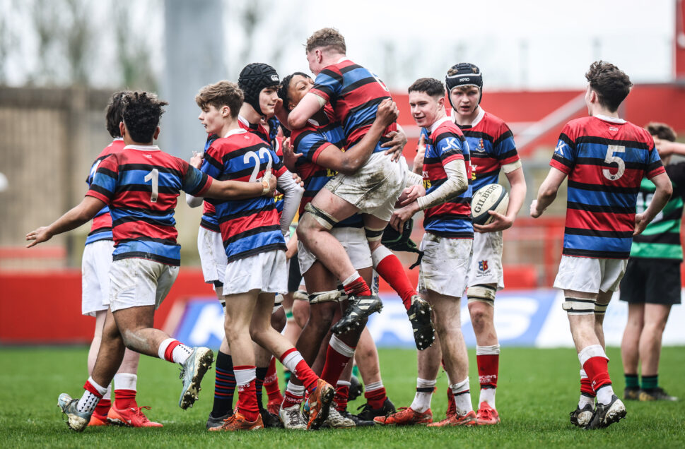Munster Rugby | Anluan White and Aaron Cowhey celebrate winning 4/3/2026
