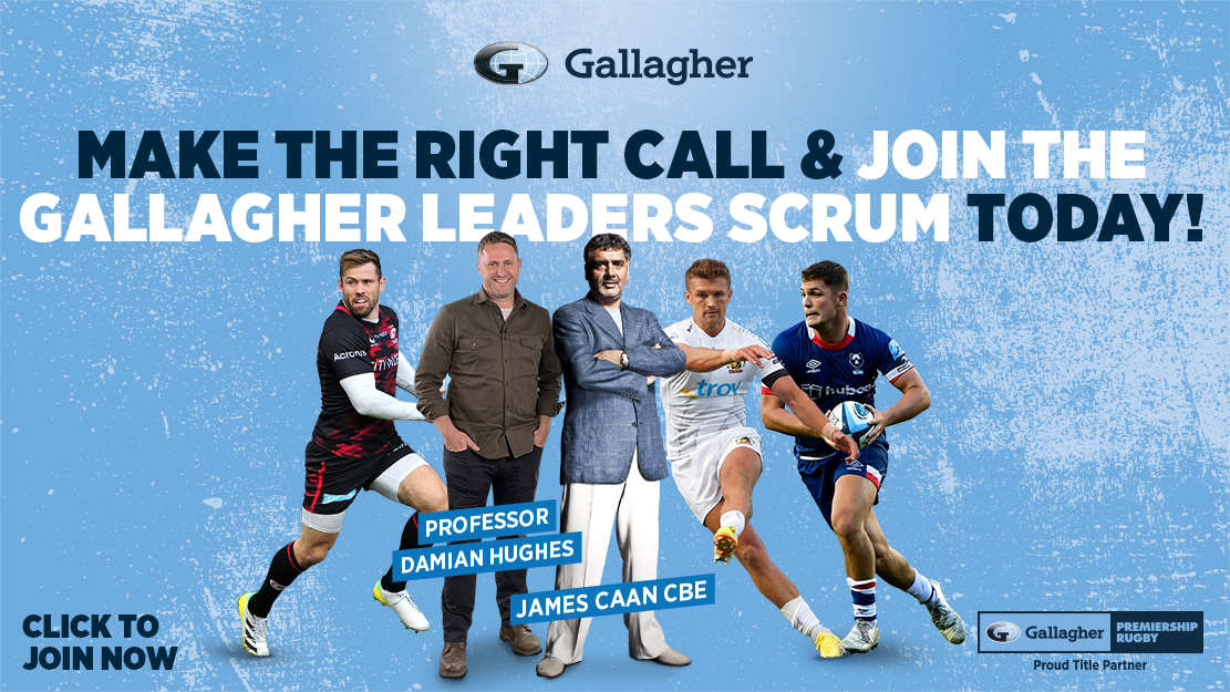 Premiership Rugby | Join the Gallagher Leaders Scrum and win rugby ...