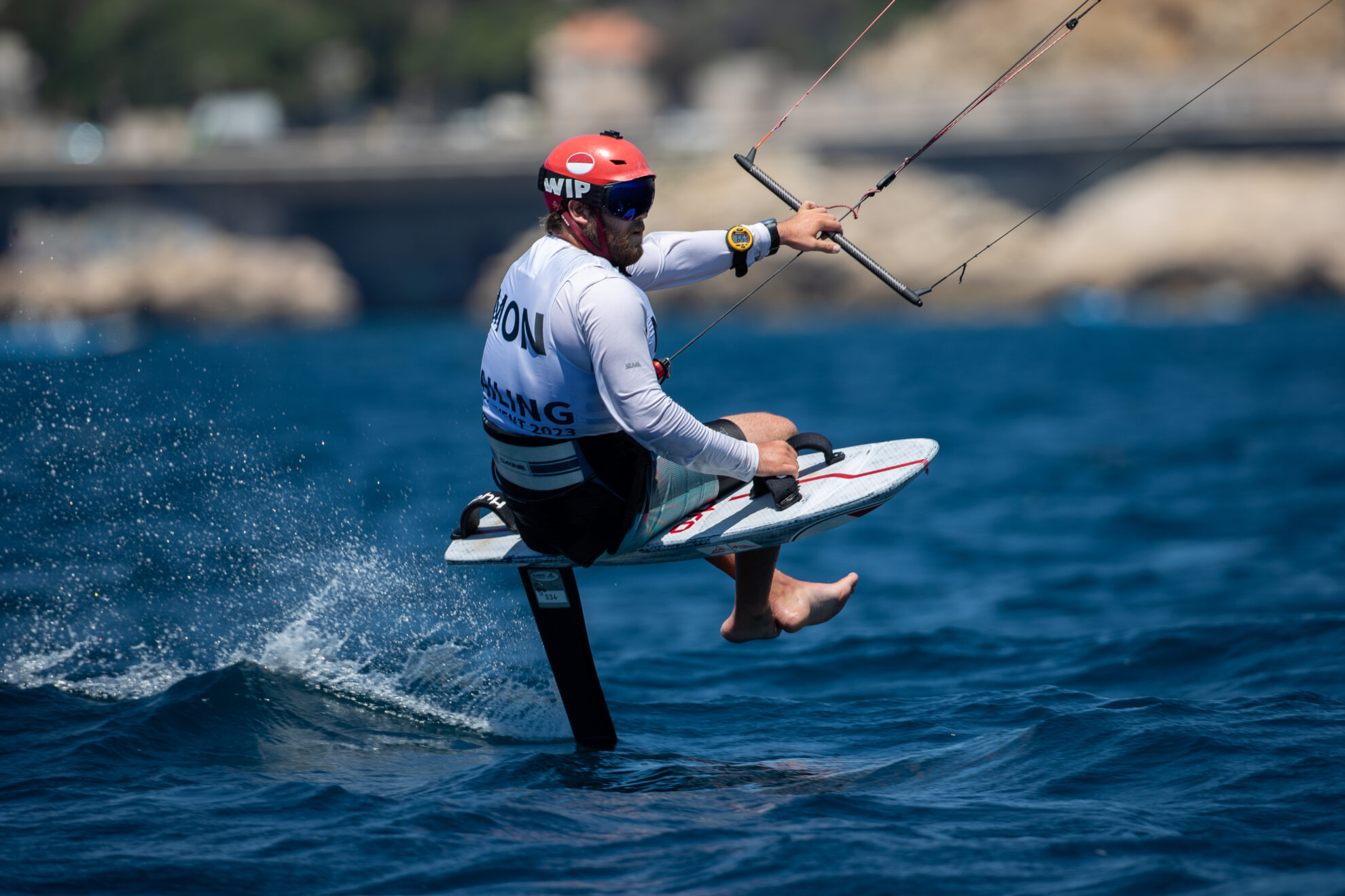 World Sailing | Paris 2024 Olympic Games - Alex Ehlen: a kiting giant ...
