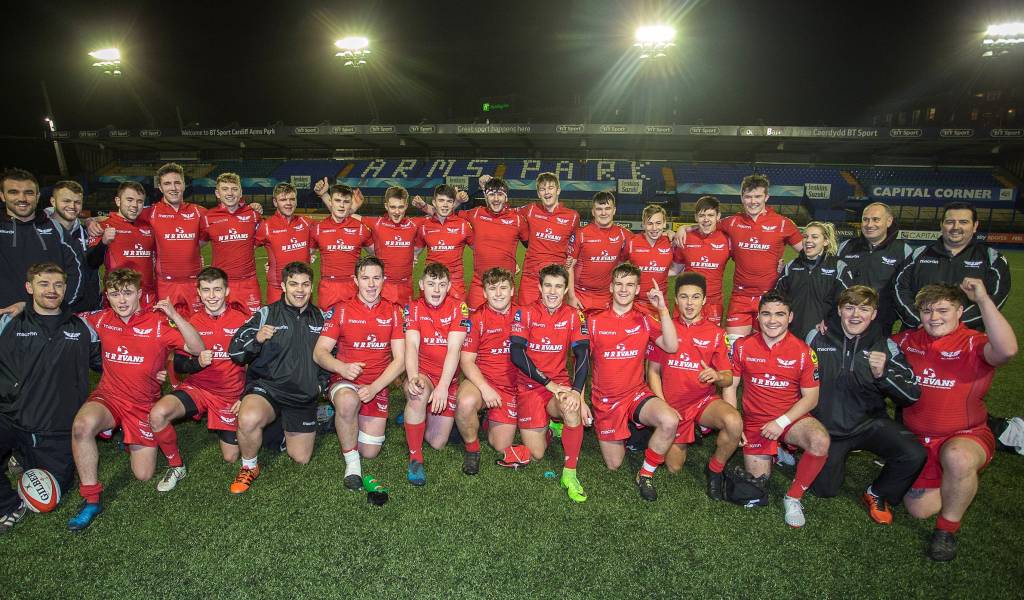 Welsh Rugby Union | Wales & Regions | RAG U18: Outstanding Scarlets win ...