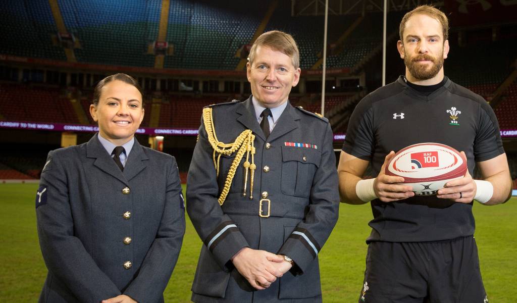 Welsh Rugby Union | Wales & Regions | WRU salutes RAF on 100th birthday