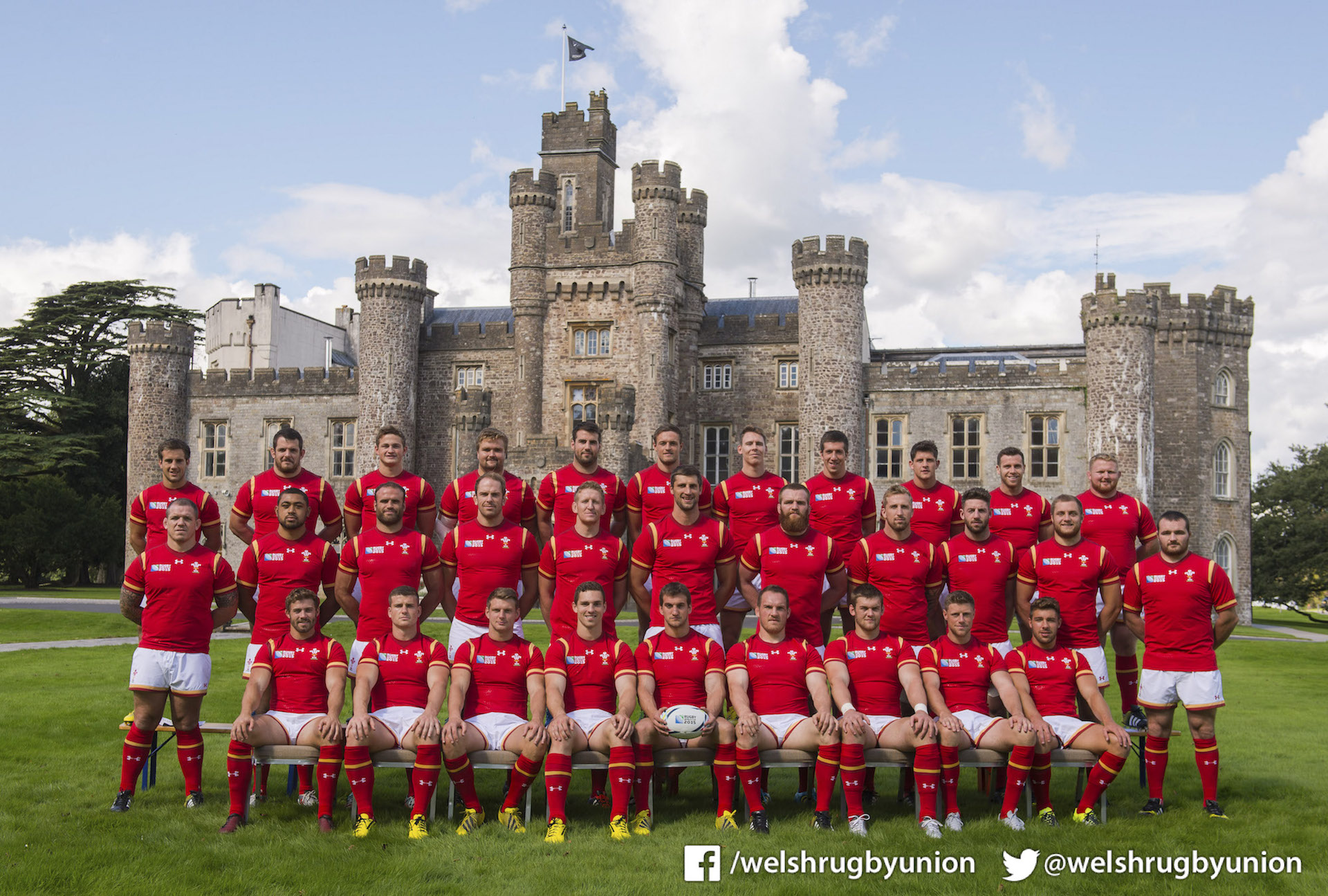 Welsh Rugby Union | Wales & Regions | Behind the squad photo