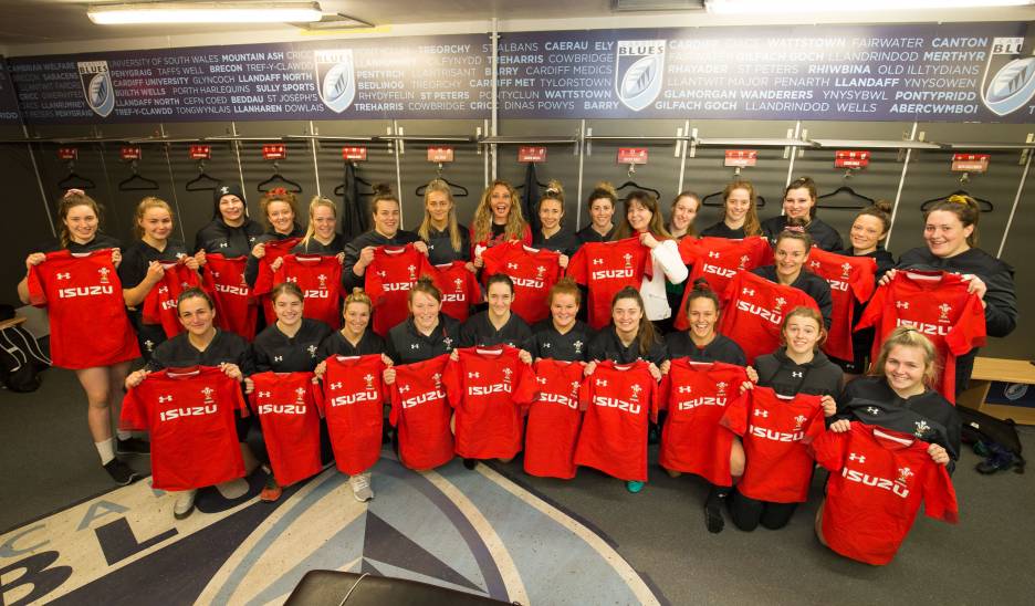 Welsh Rugby Union | Wales & Regions | Carol Vorderman and Colleen ...