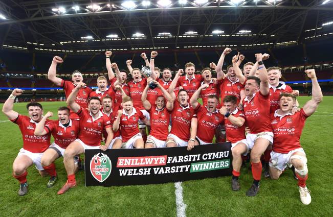 Welsh Rugby Union | Wales & Regions | Cardiff University claim stunning ...