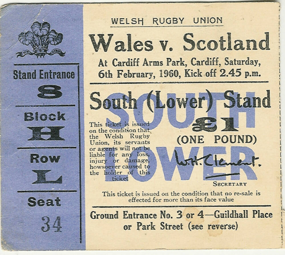 Welsh Rugby Union - ON THIS DAY: Remembering Bill Clement