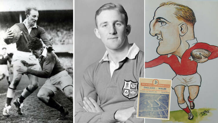 Welsh Rugby Union - Welsh rugby's 'Golden Boy' Lewis Jones dies at 92