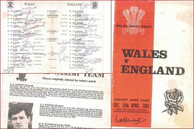 Welsh Rugby Union - ON THIS DAY: Jarrett's match