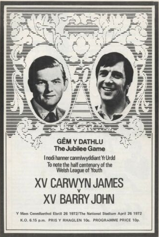 Welsh Rugby Union - So how good was Barry John? Find out tonight!