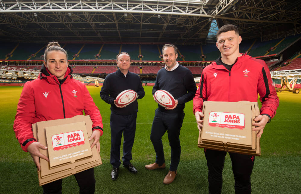 Welsh Rugby Union | Wales & Regions | Papa Johns delivers for Welsh rugby