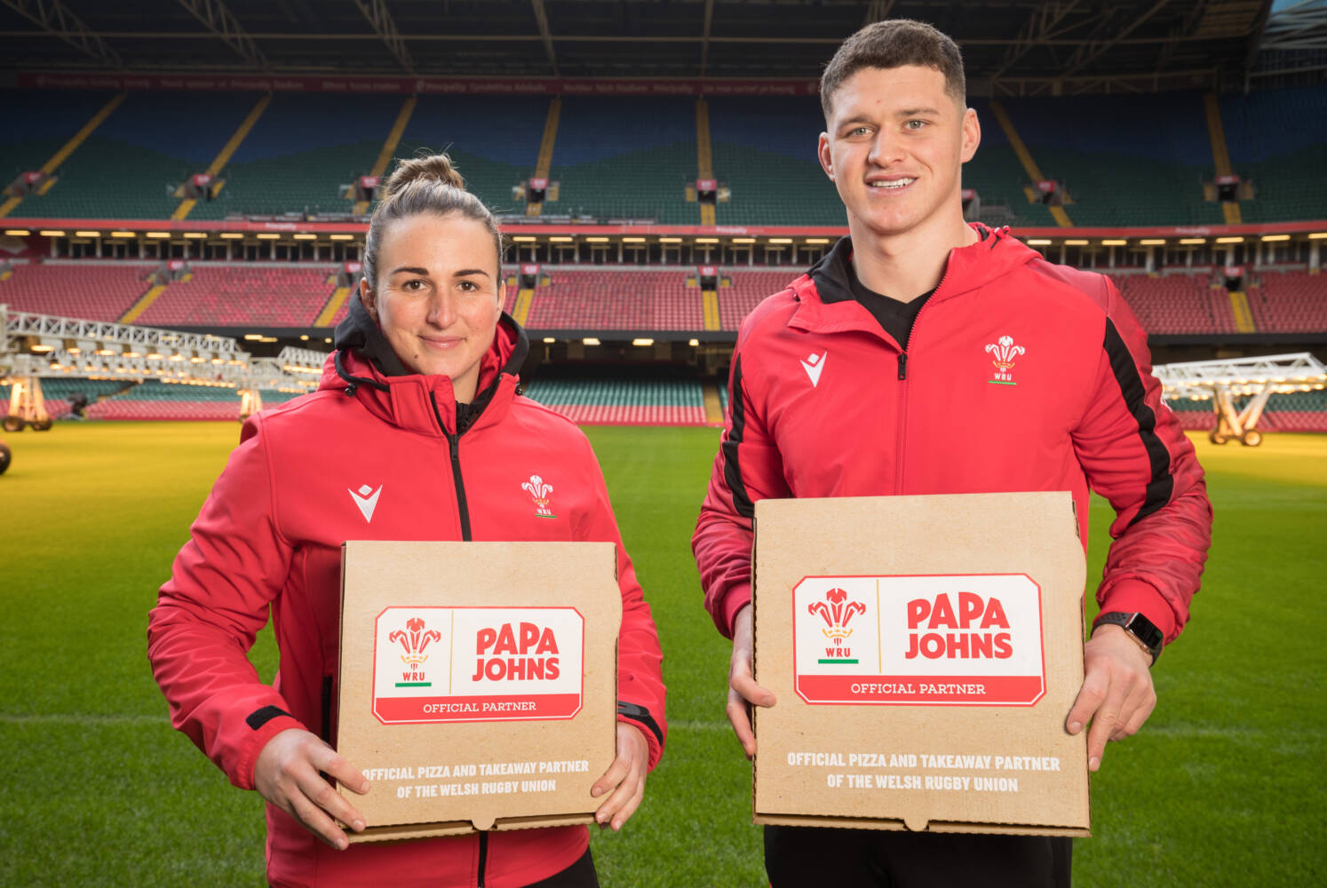 Welsh Rugby Union - Papa Johns delivers for Welsh rugby