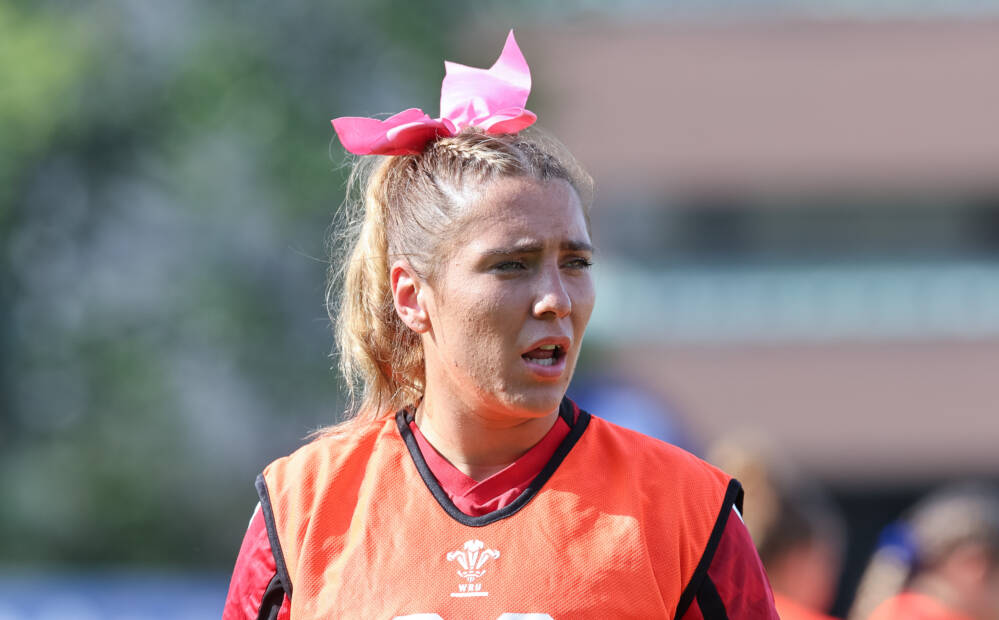Welsh Rugby Union - Georgia in the pink now she's down under
