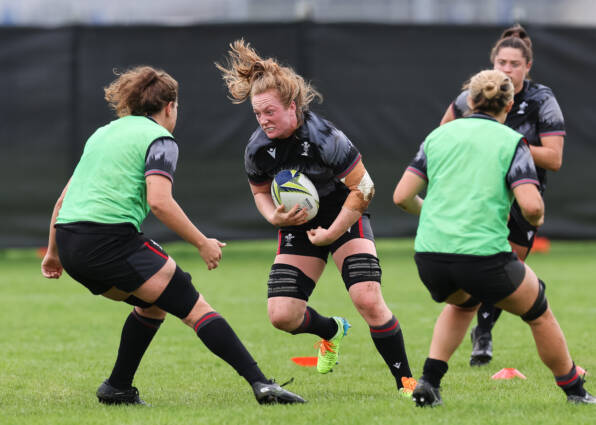 Welsh Rugby Union | Wales & Regions | Wales Women in training